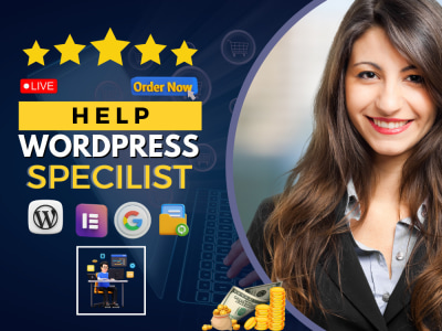 Design responsive woocommerce wordpress website in elementor fix errors | Upwork