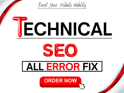 Technical SEO Audit | Technical All Error Fix | Upwork