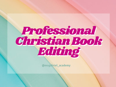Professional Christian Book Review and Proofreading | Upwork