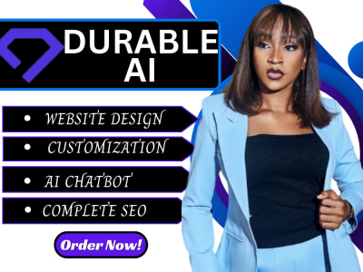 A durable AI website or AI generated website | Upwork