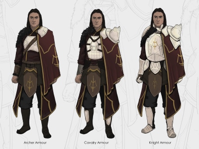 A highly detailed character design | Upwork