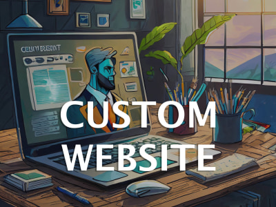 A custom designed website | Upwork