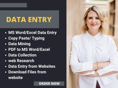 Fast and perfect data entry service | Upwork