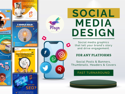 Social media graphics that tell your brand's story and drive engagement ...