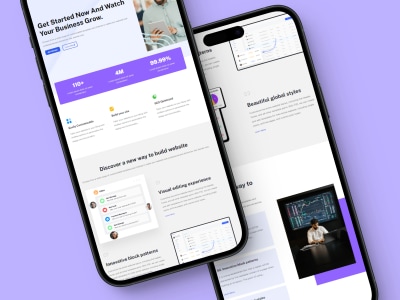 A responsive website developed with angular | Upwork