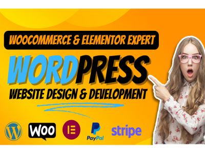 WordPress Website Design & Development Expert (WooCommerce, Elementor) | Upwork