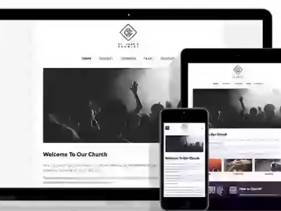 Wordpress church website, ministry website, bible website with ...