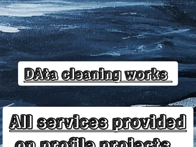 A clean and clear data as I do data cleaning work | Upwork