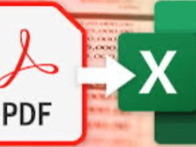 Convert scanned pdf to excel | Upwork