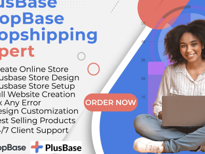 Launch your plusbase shopbase dropshipping store | Upwork