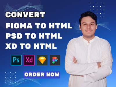 Responsive XD to HTML | Figma to HTML | PSD to HTML with Bootstrap | Upwork