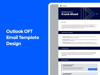 Microsoft Outlook OFT email templates for corporate & event ...
