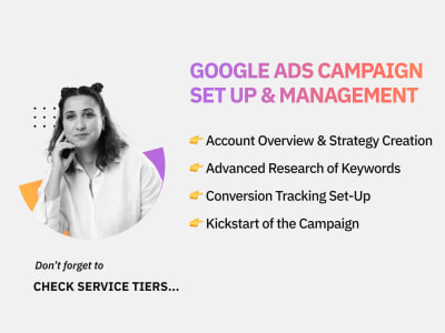 Google Ads Campaign Set up and Management | Upwork