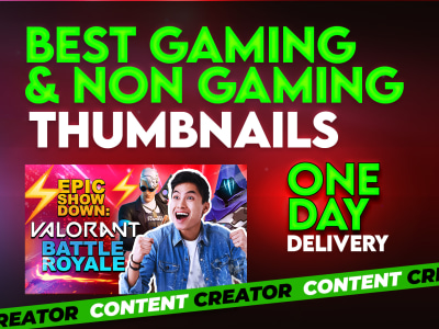 A top-notch, appealing, and attention-grabbing YouTube thumbnail design ...