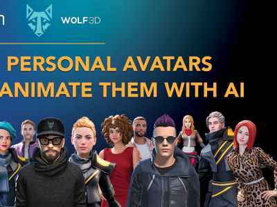 AI 3d animation creator web, avatar generator website, image to avatar ...