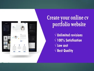Create a Portfolio Website - Showcase Your Work Beautifully | Upwork