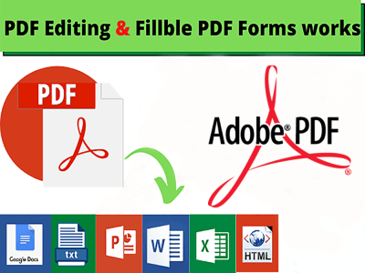 A create and fillable PDF forms | Upwork