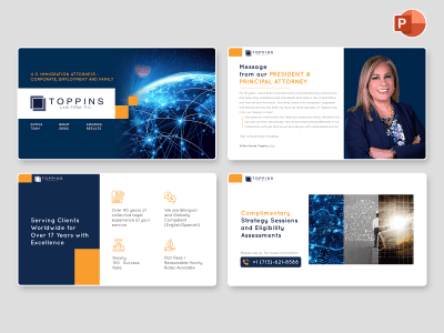 A fantastic modern trending PowerPoint presentation design | Upwork
