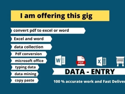 Fast and accurate all types of data analysis work | Upwork