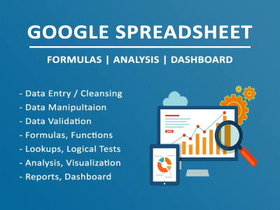 Customized Google Spreadsheet with Formula Calculations and Dynamic Reports | Upwork