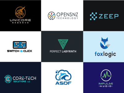 A modern tech startup ,security and crypto logo design | Upwork