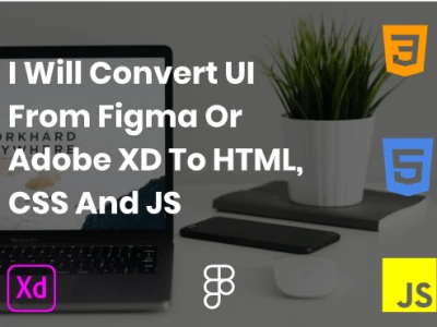 Your figma or adobe XD design converted to code | Upwork
