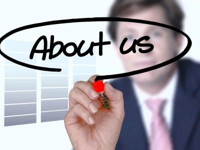 A well-written about us page, home page, mission or vision statement ...