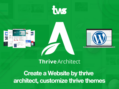 A website by thrive architect, customize thrive themes | Upwork