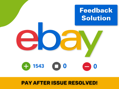 Solution for ebay feedback and selling limit issues | Upwork