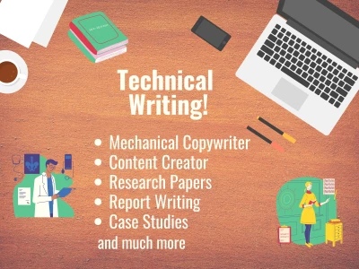 A technical writing, content writing and article writing report | Upwork