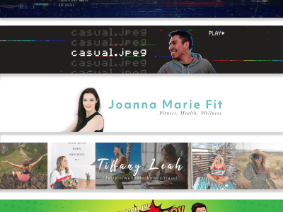 A unique channel banner for your Youtube channel. | Upwork