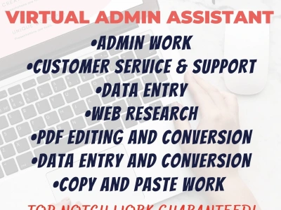 A skillful and reliable Virtual Administrative Assistant for your work. | Upwork