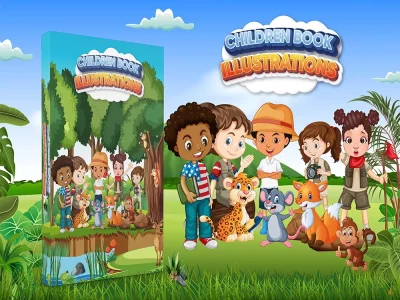 Create children book illustration | Upwork