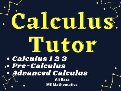 A Mathematics tutor for Calculus 1 2 3 PreCalculus and Advanced Calculus | Upwork