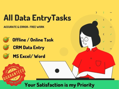 Data Entry task done with Accuracy | Upwork