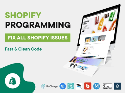 Shopify programming, theme customization, bug fix | Upwork