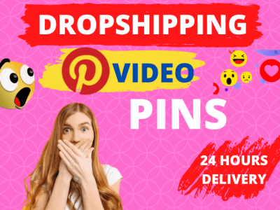 Creative high converting Pinterest video Ad pins for e-commerce Store | Upwork