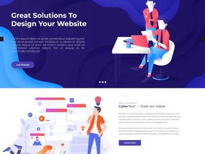 High converting landing page | Upwork
