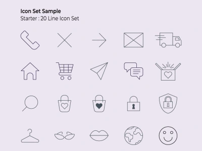 A personalized icon set with the option to be animated | Upwork