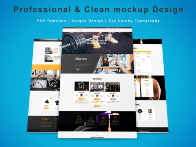 Professional PSD Tamplate UI Design For Website and Mobile App | Upwork