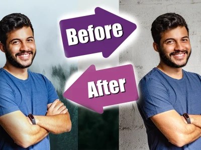 Different and realistic background on your photos | Upwork