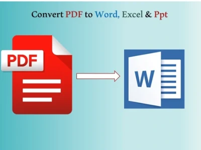 Pdf converted to Word, CSV, HTML, Text, PowerPoint, Excel. | Upwork