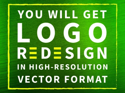 A Logo redesign / Logo design / Logo high-resolution vector formats ...