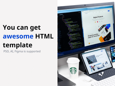 PSD, Figma, Invision, Sketch, Adobe XD To HTML, CSS, BootStrap, jQuery, JS | Upwork