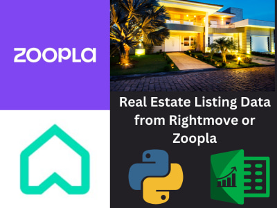 Real Estate Listing Data from Rightmove or Zoopla | Upwork
