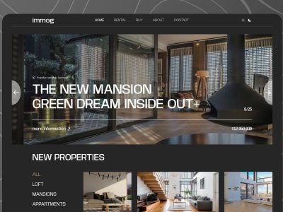 An unique website design with impressive UI UX design | Upwork