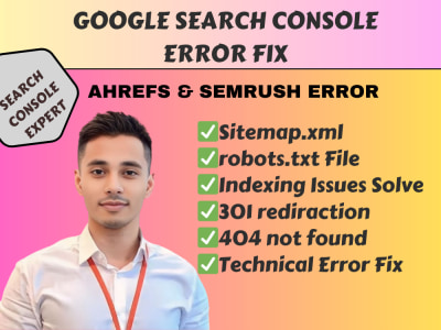 Google search console issues fix, Index converge error and technical SEO | Upwork