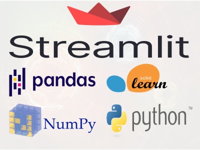 Python Streamlit web app dashboard for Machine Learning Model project ...