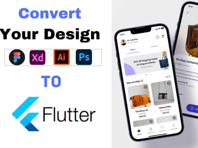 Figma Design to Flutter Mobile App | Upwork