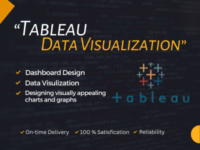 A Tableau Visualization | Data to Insights with Visual Dashboards | Upwork